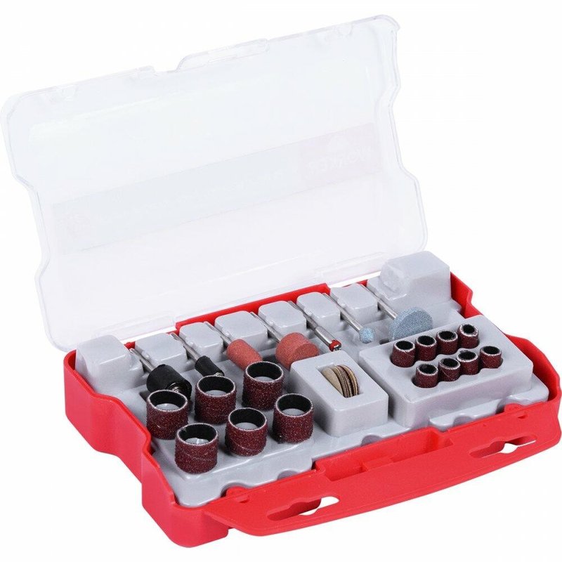 Jogo De Acessórios Micro Retifica Com 31 Peças - Worker